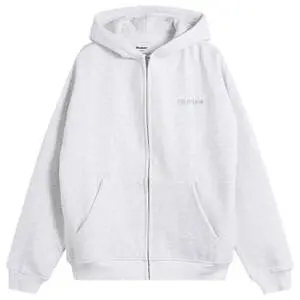 BUTTER GOODS Internationale Zip Hoodie - Ash