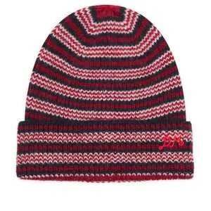 DAMSON MADDER Striped Wool Beanie - Multi