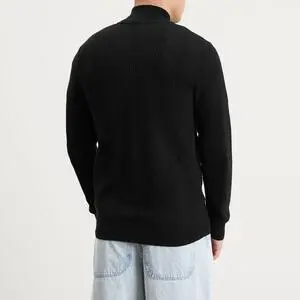 Fred Perry Textured Zip Through Cardigan