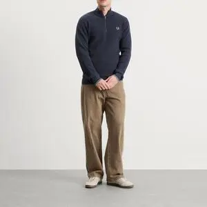 Fred Perry Waffle Zip Jumper