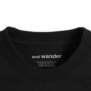 AND WANDER X Print Pocket T-shirt