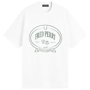 Fred Perry Chosen Champions T-shirt - Snow White