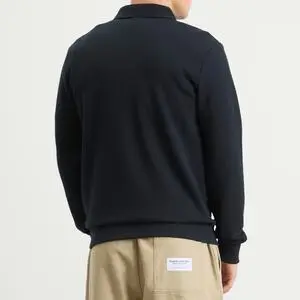 Fred Perry Tennis Badge Collared Sweatshirt