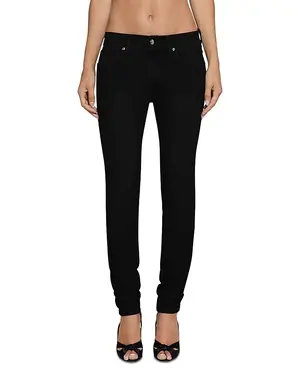 EB DENIM Mid-rise Skinny Jeans - Noir