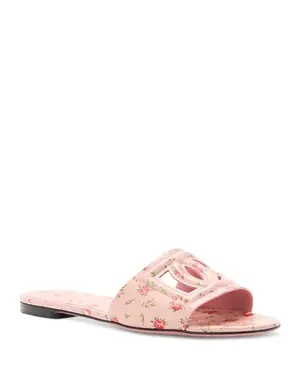 Women's Flat Slide Sandals