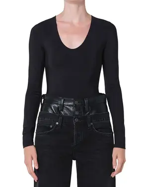 Agolde Slim Fit Bodysuits