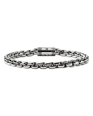 John Hardy Sterling Box Chain Bracelet - Silver