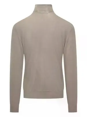 FILIPPO DE LAURENTIIS Turtleneck Wool Sweater - Neutrals