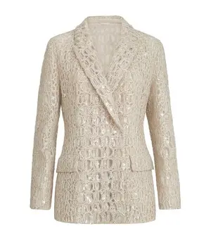 Brunello Cucinelli Sequined Blazers For Women