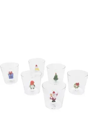 ICHENDORF MILANO Christmas Tales Tumbler Glasses - White