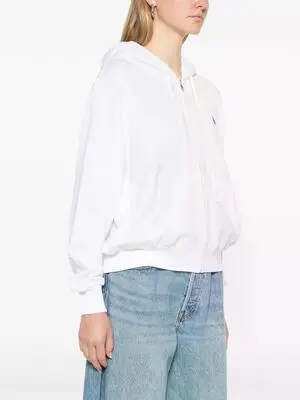 Polo Ralph Lauren Zip-up Hoodie - White