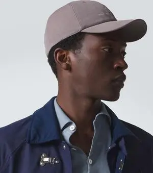 Brunello Cucinelli Logo Embroidered Baseball Cap - Grey