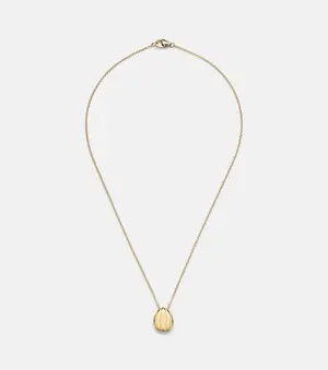PAMELA ZAMORE Eos Small 18kt Yellow Pendant Necklace - Gold