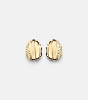 PAMELA ZAMORE 18kt Earrings With Diamonds - Gold