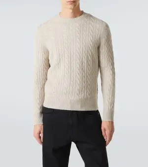 Arch4 Cable-knit Cashmere Sweater - Beige