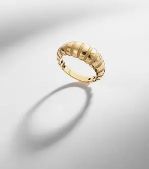 PAMELA ZAMORE Noa 18kt Yellow Ring