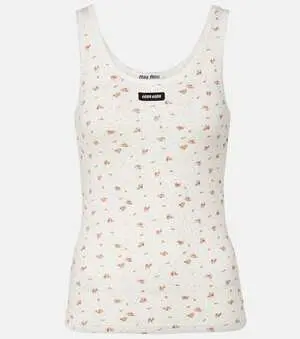Miu Miu Printed Camis Tanks For Women