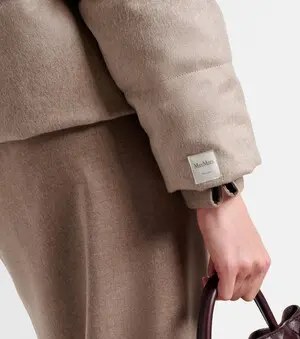 Max Mara The Cube Destino Cashmere Down Jacket - Beige