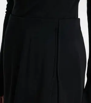 Max Mara Stilla Virgin Wool Maxi Skirt - Black