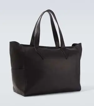 METIER Métier Passerby East-west Leather Duffel Bag - Black