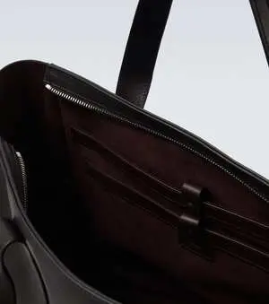 METIER Métier Passerby East-west Leather Duffel Bag - Black
