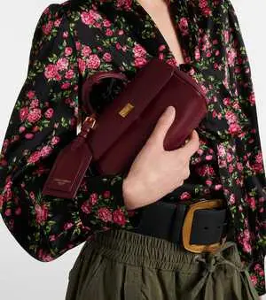 Dolce & Gabbana My Sicily Leather Tote Bag - Burgundy