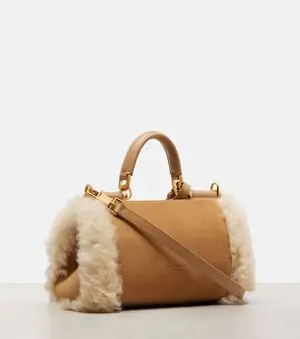 Dolce & Gabbana My Sicily Small Top-handle Bag - Beige