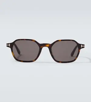 TOM FORD Joey Square Sunglasses - Brown