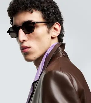 TOM FORD Joey Square Sunglasses - Brown