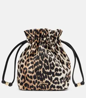 Ganni Pouch Bucket Bags