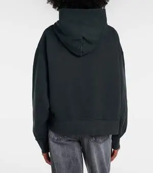 SLVRLAKE Relaxed Fit Cotton Jersey Hoodie - Black