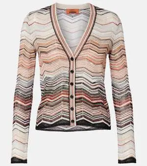 Missoni Zigzag Knit Cardigan - Multicoloured