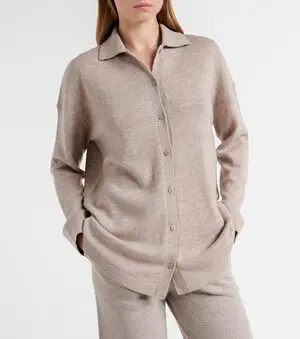 Max Mara Gatti Wool And Cashmere Cardigan
