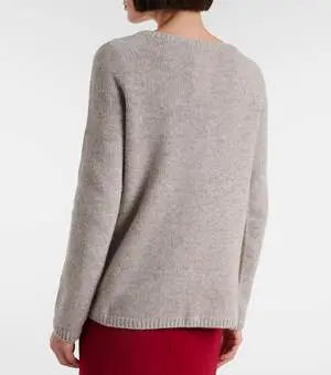 Max Mara Georg Wool And Cashmere-blend Sweater - Beige
