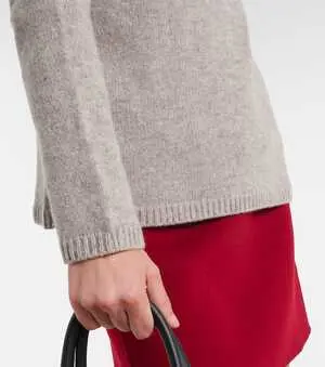Max Mara Georg Wool And Cashmere-blend Sweater - Beige