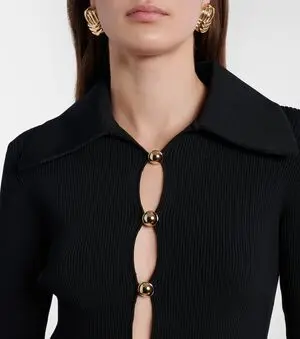 SELF-PORTRAIT Knitted Top