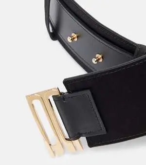 Victoria Beckham Wide Leather Belt