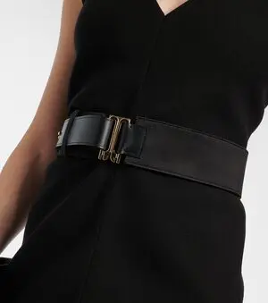 Victoria Beckham Wide Leather Belt