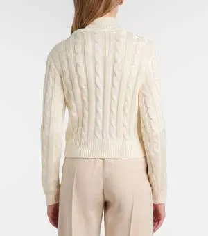Ralph Lauren Silk Cardigan - White