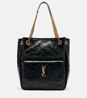 Saint Laurent Niki Small Leather Tote Bag