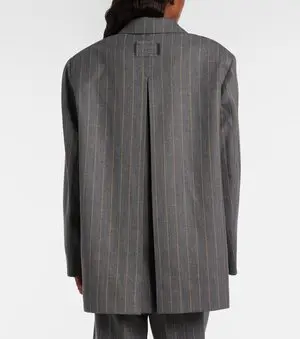 GANNI Pinstripe Blazer
