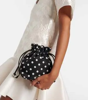 GANNI Polka-dot Pouch