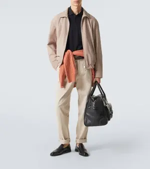 Brunello Cucinelli Logo Cotton Polo Shirt