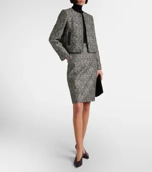Max Mara Virgin Wool Turtleneck Sweater - Black