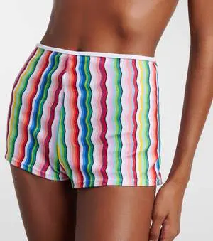 Missoni Zigzag Micro Shorts - Multicoloured