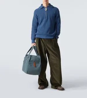 JW Anderson Cotton Canvas Duffle Bag