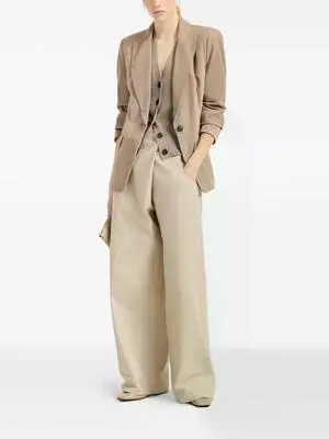 Brunello Cucinelli Sleeveless Buttoned Cardigan