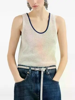 Brunello Cucinelli Tank Top - Neutrals