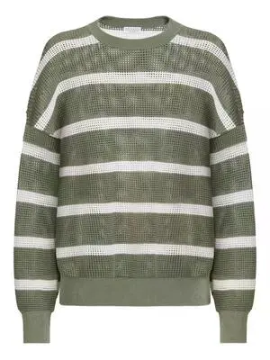 Brunello Cucinelli Striped Sweater