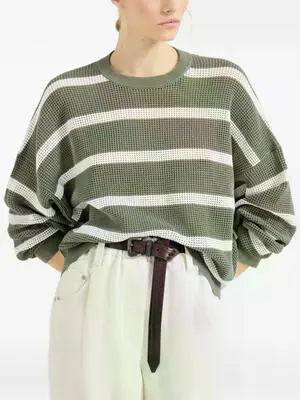 Brunello Cucinelli Striped Sweater